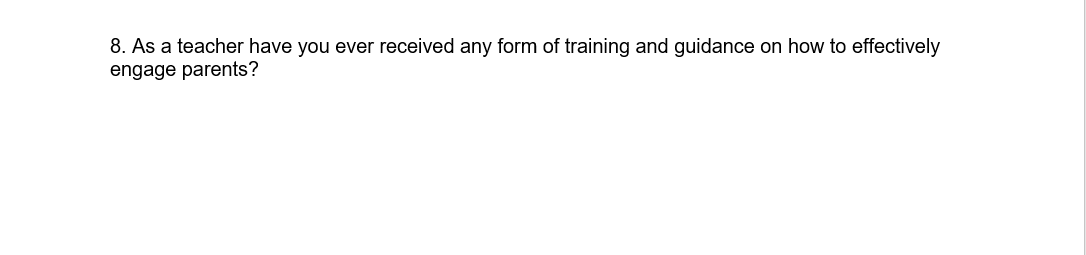 Qualitative Research Questionnaire Example