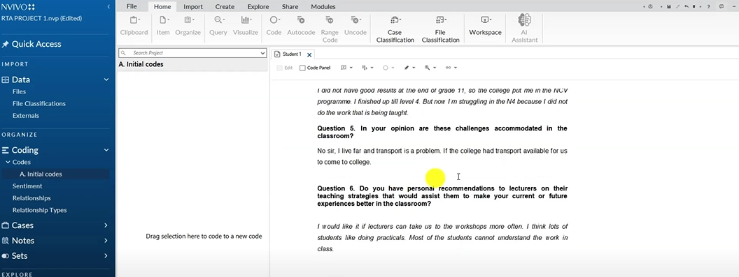 Step -by - Step Example of the Braun and Clarke Reflexive Thematic ...