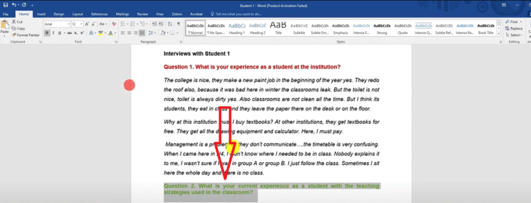 Step -by - Step Example of the Braun and Clarke Reflexive Thematic ...