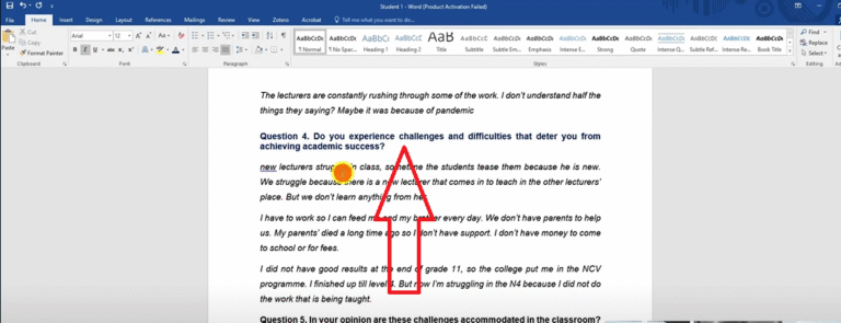Step -by - Step Example of the Braun and Clarke Reflexive Thematic ...