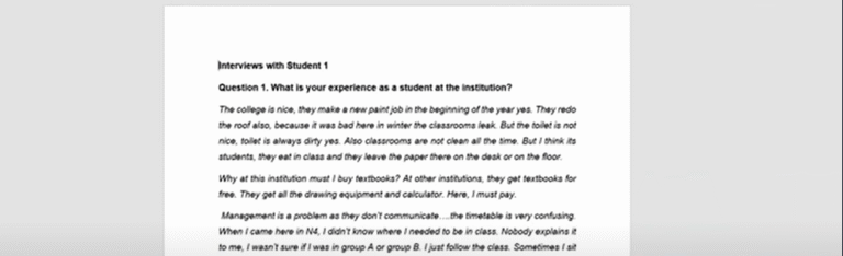 Step -by - Step Example of the Braun and Clarke Reflexive Thematic ...